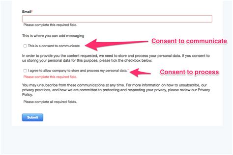 Hubspot Community We Need The Consent Checkbox In Forms To Be Able To
