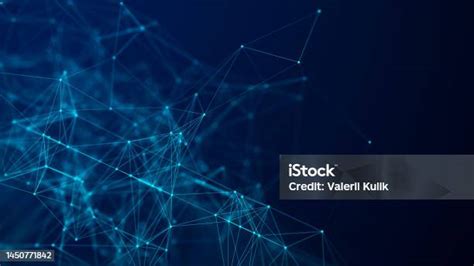 움직이는 선과 점이 있는 추상 밝은 파란색 배경 빅 데이터의 개념 네트워크 연결 전 세계 인터넷 연결 3d 렌더링 0명에 대한