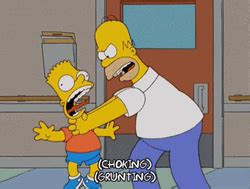 Choking Grunting Bart Simpson 