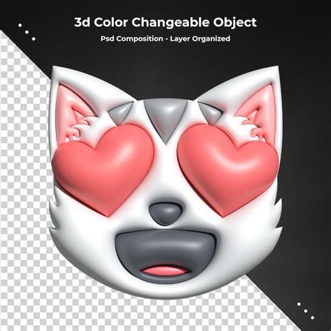 Premium Psd 3d Emoji Faces With Facial Expressions 3d Rendering