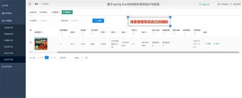 基于springboot助农管理系统 Csdn博客
