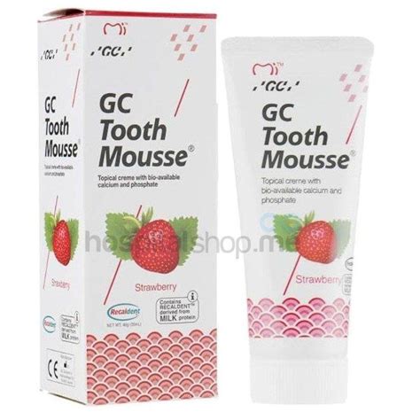 Gc Tooth Mousse Topical Tooth Créme Containing Calcium Phosphate 40