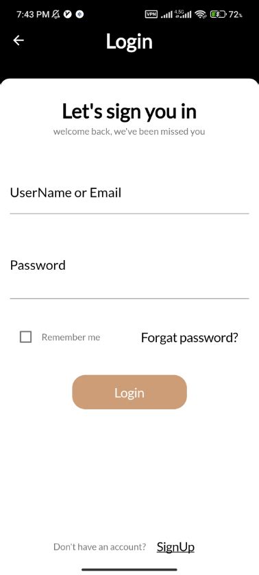 A Light Weight Ecommerce Flutter Application
