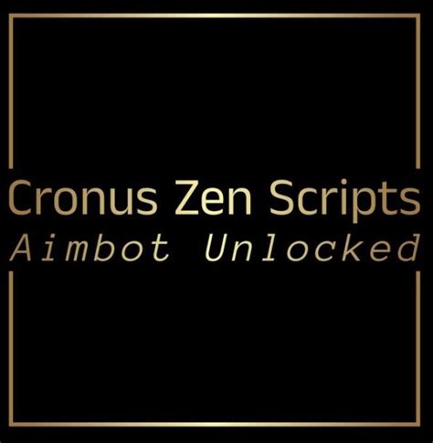 Cronus Zen Script Cronus Zen Scripts