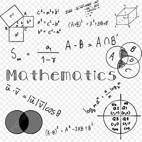 Fondo De Patrón De Matemáticas Para Decoración Png Y Psd Gratis Png