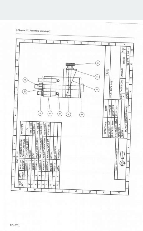 solved chapter 17 assembly drawings assembly problems