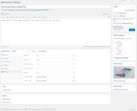 WooCommerce Lottery Host Lotteries On Your Website WP Solver