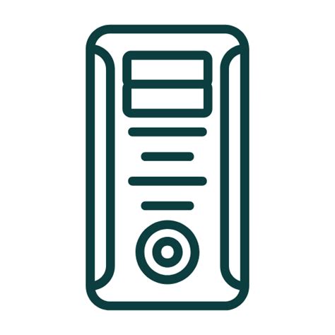 Computer Icon Cpu Icon Desktop Icon Pc Icon Tower Icon Server Icon