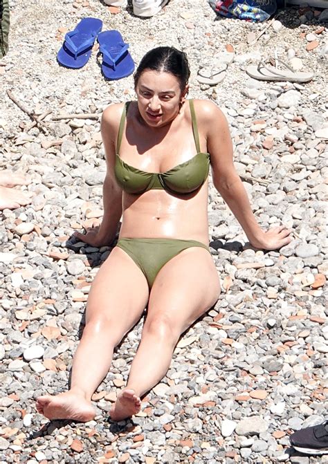 Charli Xcx Bikini Boobs Positano Hot Celebs Home