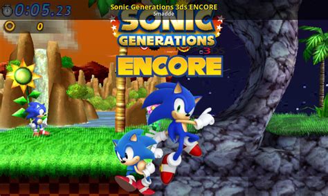 Sonic Generations 3ds Encore Mod For Sonic Generations 3ds Sg3ds Mods