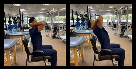 Seated Thoracic Spine Extension