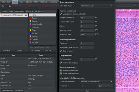 Qupath Positive Cell Detection Not Working For Rendered Rgb Image