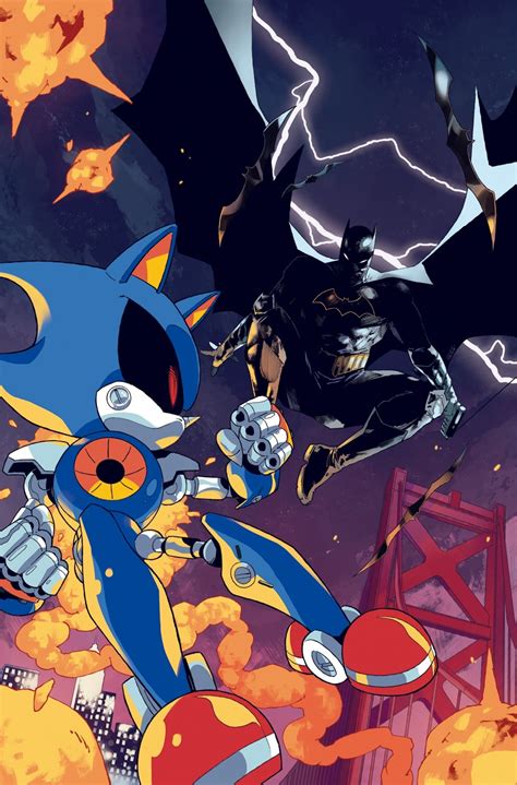 Dc X Sonic The Hedgehog Heres The First Art And Plot Details From