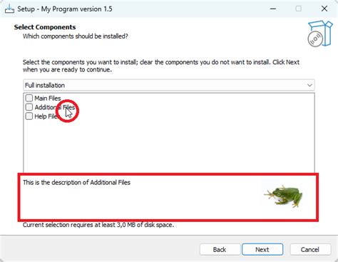 Pascalscript Add Image Into The Inno Setup Components List