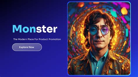 Product Monster Powerpoint Presentation Template