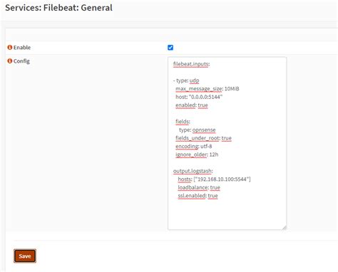 Filebeat Max It Opnsense Portal