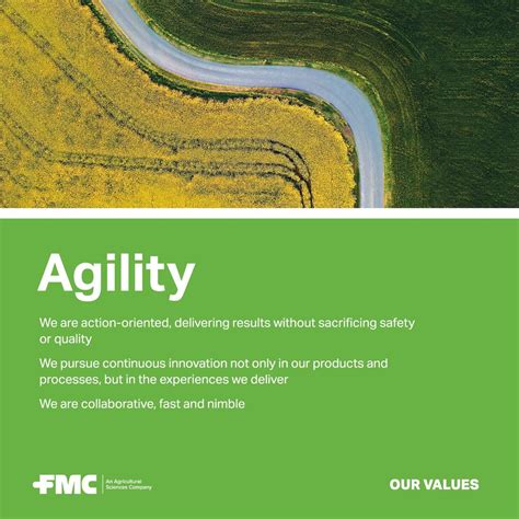 Fmc India Our Core Values Not Only Articulate Fmcs