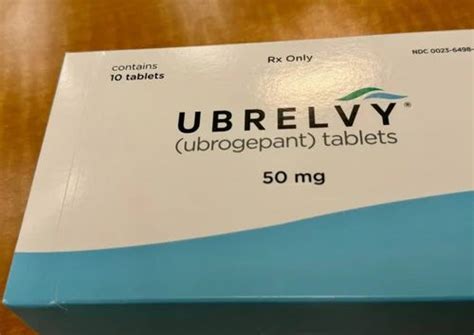Ubrelvy Ubrogepant 50mg Tablets At ₹ 6500 Box Sambhal Id