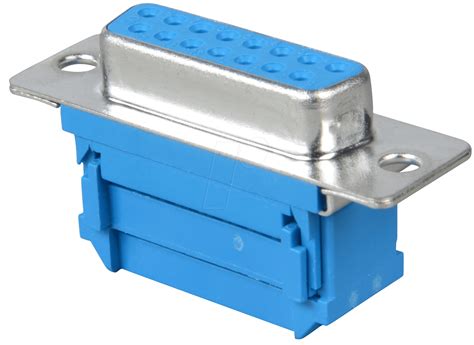 D Sub Bu 15fb D Sub Female Connector 15 Pin Ribbon Cable Without