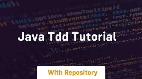 Java Tdd Tutorial Youtube
