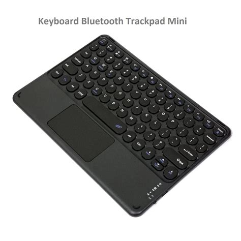 Jual Keyboard Bluetooth Trackpad Mini Slim Wireless Keyboard Touchpad Shopee Indonesia