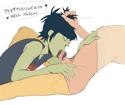 Rule 34 2d Gorillaz 2d The Mountain Black Hair Blowjob Blowjob