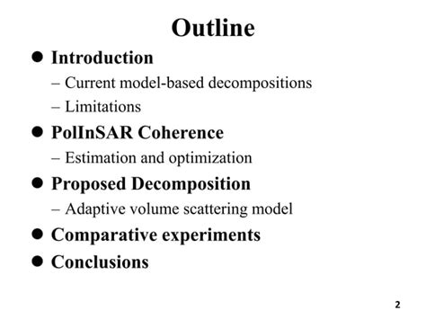 Model Based Polarimetric Decomposition Using Polinsar Coherencev11fileminimizerpptx