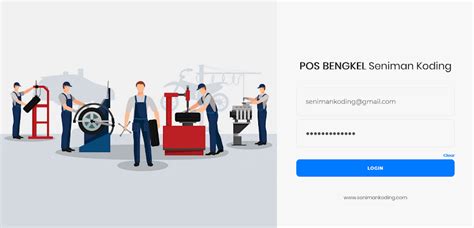 Pos Bengkel Seniman Koding Program Manajemen Bengkel Dan Penjualan Sparepart Multi Cabang