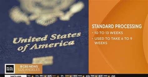 Passport Wait Times Are Long As More Applications Are Being Processed CBS Los Angeles