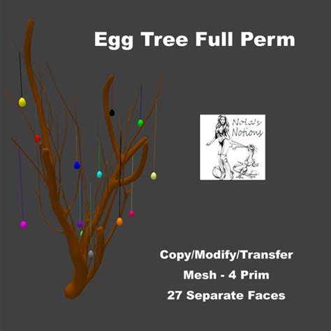 Second Life Marketplace Egg Tree Full Perm