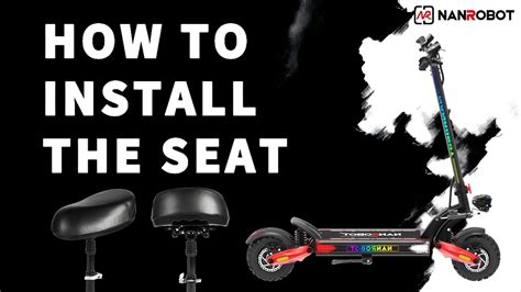 How To Install The Seat Nanrobot Installation Guide Youtube