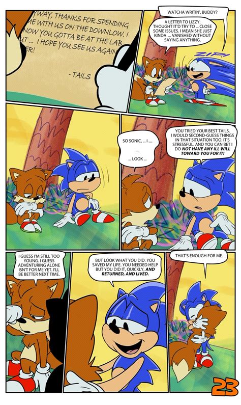 Tails Adventure Pg 23 Adventures Of Sonic The Hedgehog The Stories