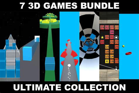 7 3d Games Bundle Ultimate Collection パック Unity Asset Store
