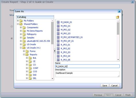 Creating Dashboard Reports In Oracle 10 Drmcnatty And Associates