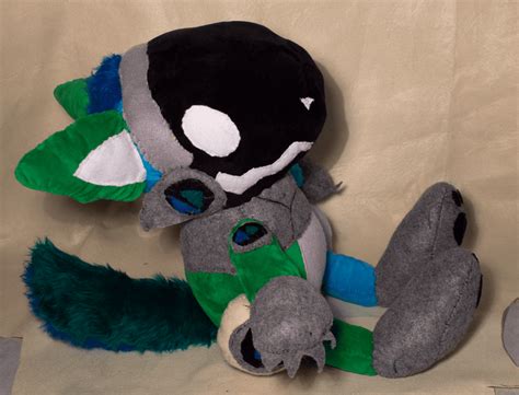 Protogen Plushie I Made