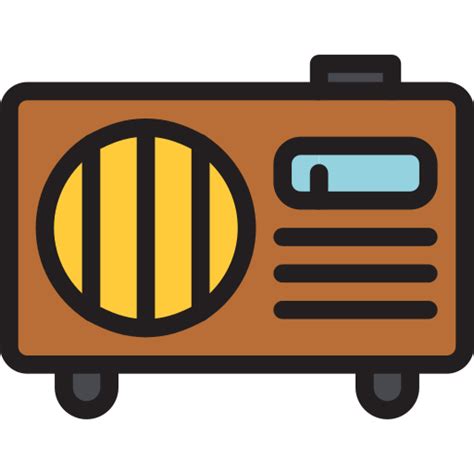 Radio Box Generic Outline Color Icon