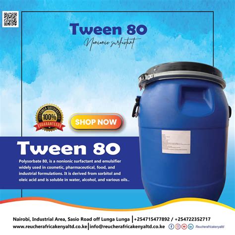 Tween 80 Reucher Africa Kenya Limited