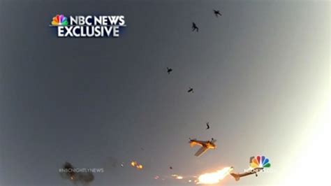 Skydivers Miraculous Escape From Mid Air Plane Crash Itv News