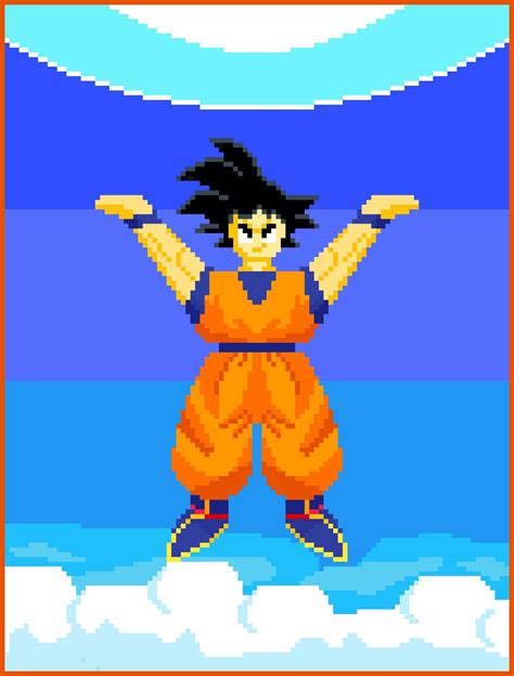 Made This Pixel Art To Celebrate My Favourite Series R Dbz