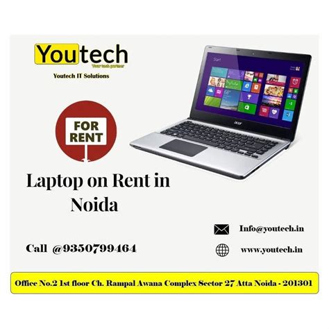 I Lenovo Laptop Rental Service For Office Memory Size Gb At Month In Noida