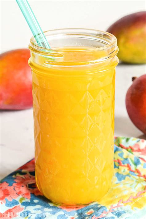 Mango Juice Quick Easy Recipe