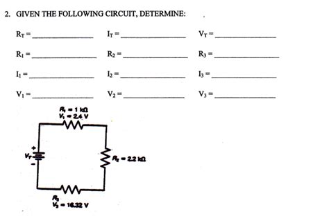 solved given the following circuit determine rt r1