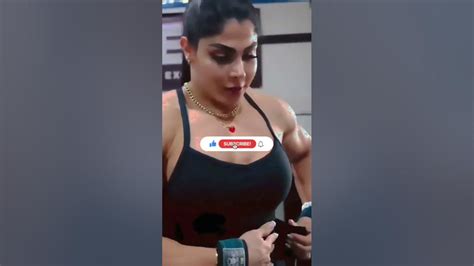 بهترین دختر بدن ساز و زیبا ترین Youtube