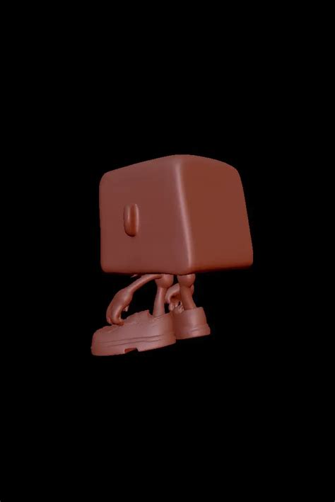 Free Characters And Creatures Stl Download Cute Cube Character 2by Katt