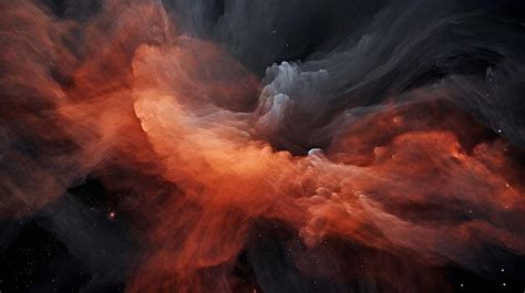 Premium Photo An Interstellar Cloud Of Dust And Gas In Deep Space