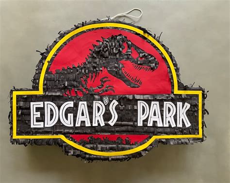 Jurassic Park Pinata Jurassic Park Jurassic Birthday Jurassic Park