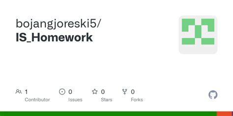 Github Bojangjoreski5ishomework Github Bojangjoreski5ishomework