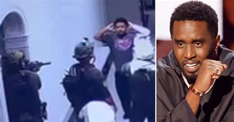 New P Diddy Raid Footage Shows Homeland Security Storming Stars House