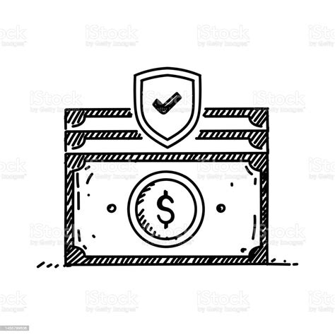 머니 라인 아이콘 스케치 디자인 픽셀 퍼펙트 편집 가능한 획 경제에 대한 스톡 벡터 아트 및 기타 이미지 경제 교환 그리기 Istock