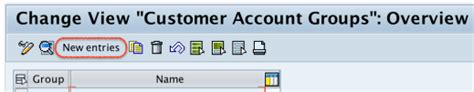 Define Customer Account Groups In Sap